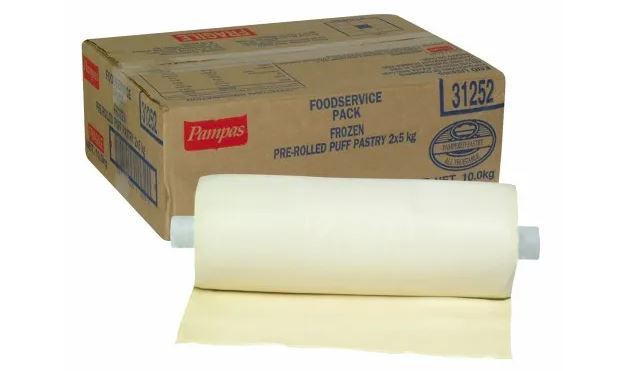 PASTRY PUFF ROLL 2 X 5KG (1) - Pastry Rolls & Sheets - Western Food ...