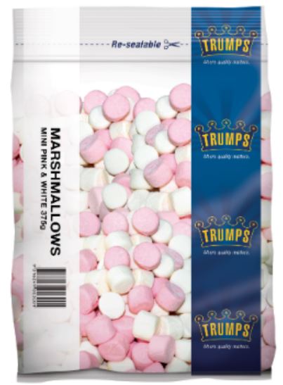 MARSHMALLOWS MINI PINK/WHITE 375G (10) - NAFDA Western Food Wholesalers ...