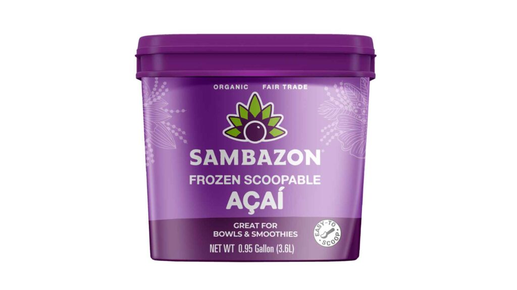 ACAI SORBET SCOOPABLE TUB X 3.6L (2) - NAFDA Western Wholesalers ...